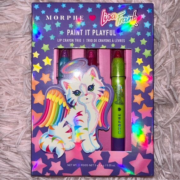 Morphe | Makeup | Morphe Lisa Frank Lip Crayon Trio | Poshmark